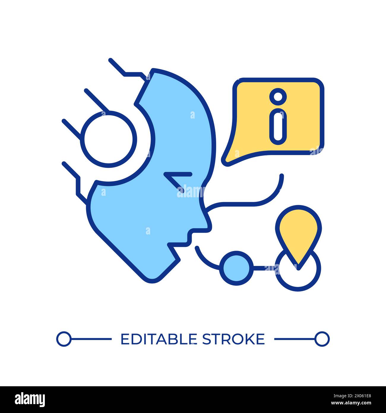 Guide interaction Stock Vector Images - Alamy