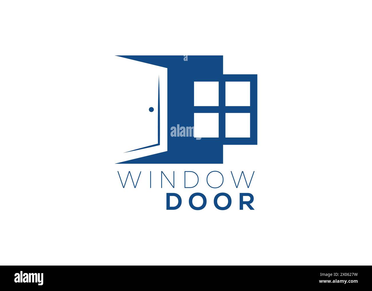 Creative and minimal window and door logo vector template Stock Vector ...