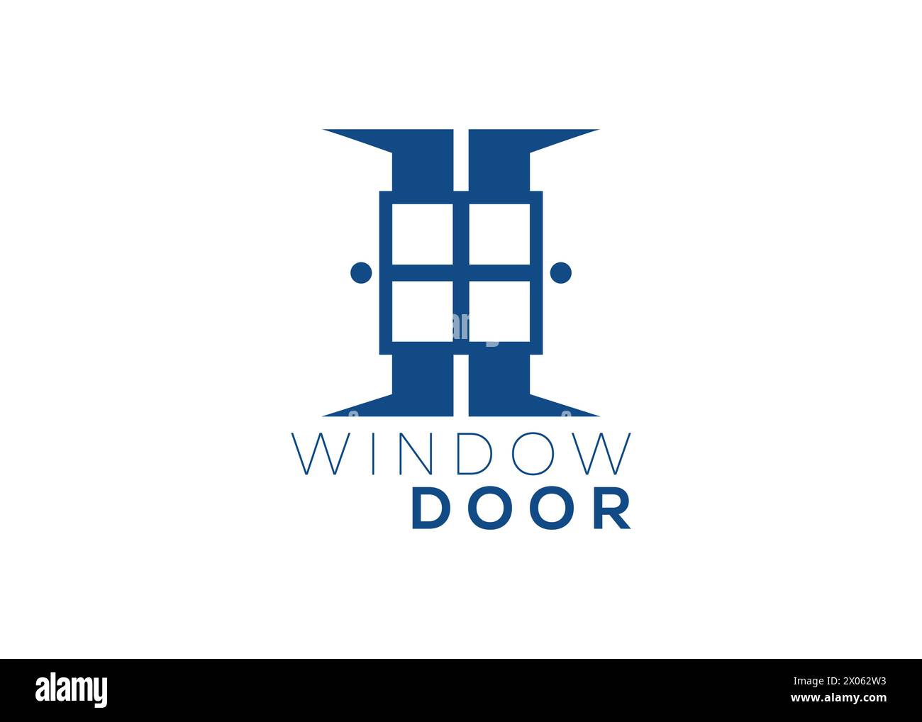 Creative and minimal window and door logo vector template Stock Vector ...