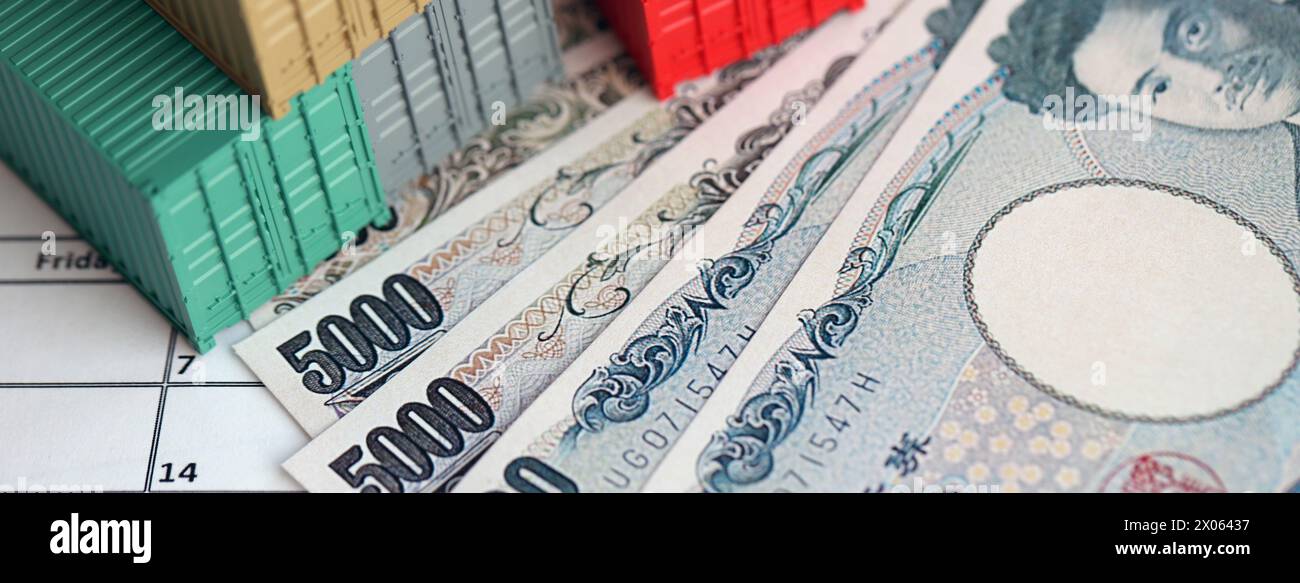 Global business container cargo ship in import export business logistic ...