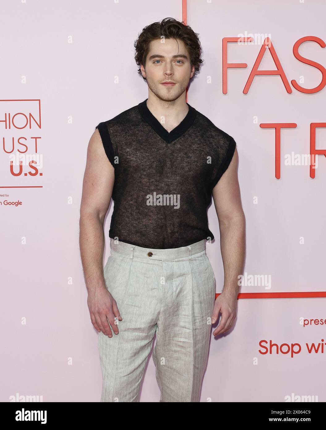 Beverly Hills, USA. 10th Apr, 2024. Froy Gutierrez arrives at The Fashion Trust U.S Awards 2024 ...
