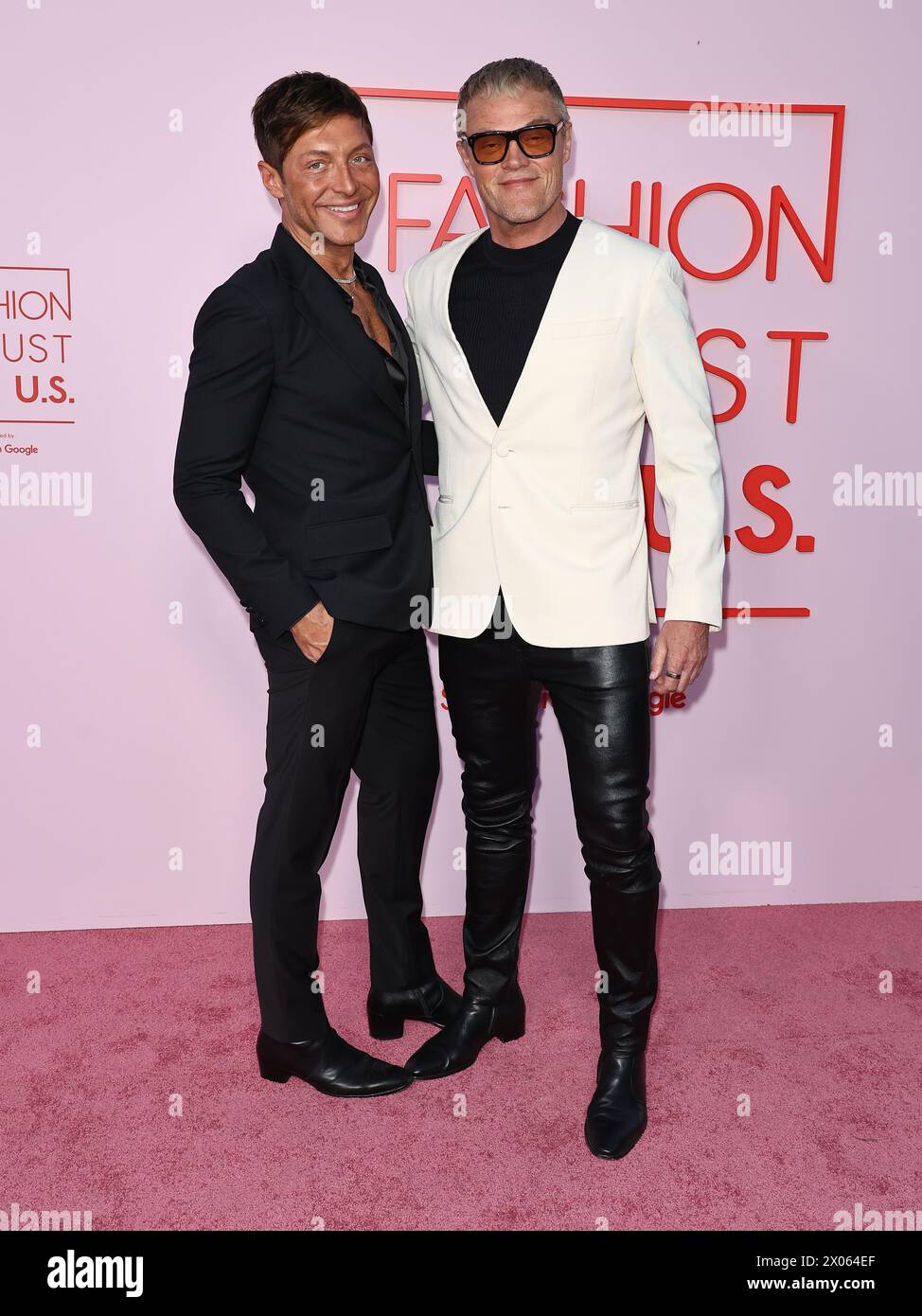 Beverly Hills, USA. 10th Apr, 2024. Evangelo Bousis, Peter Dundas ...