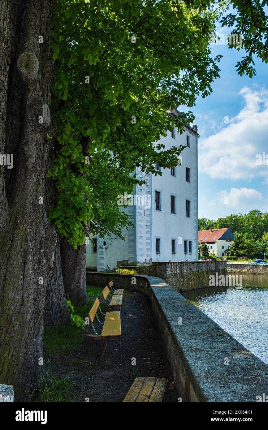 Schönfeld Castle, also known as Germany's Castle of Magic, a ...
