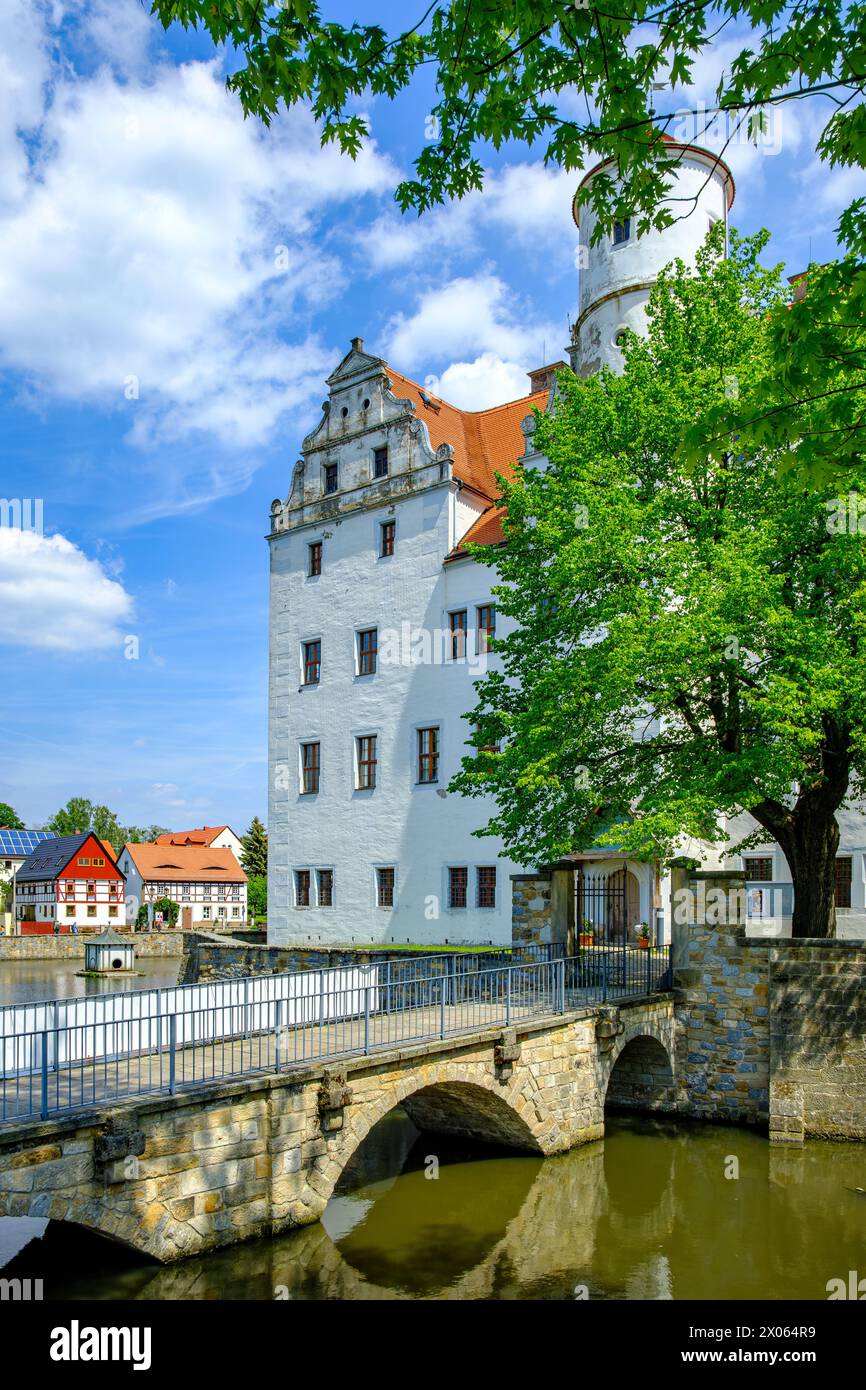 Schönfeld Castle, also known as Germany's Castle of Magic, a ...