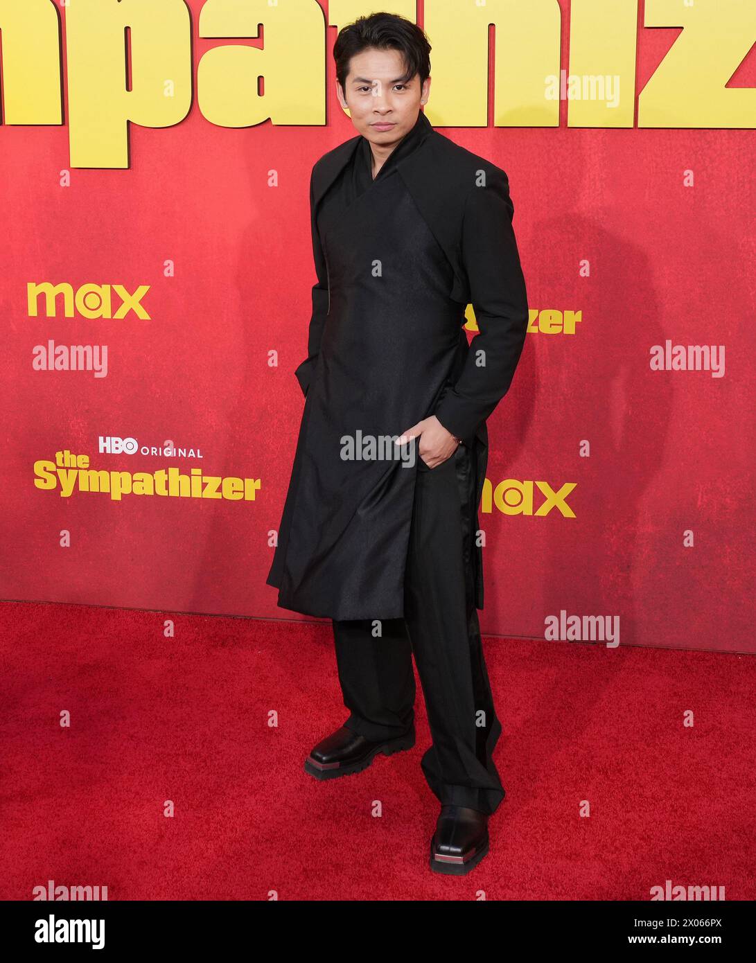 Los Angeles, USA. 09th Apr, 2024. Tom Dang arrives at the HBO Original ...