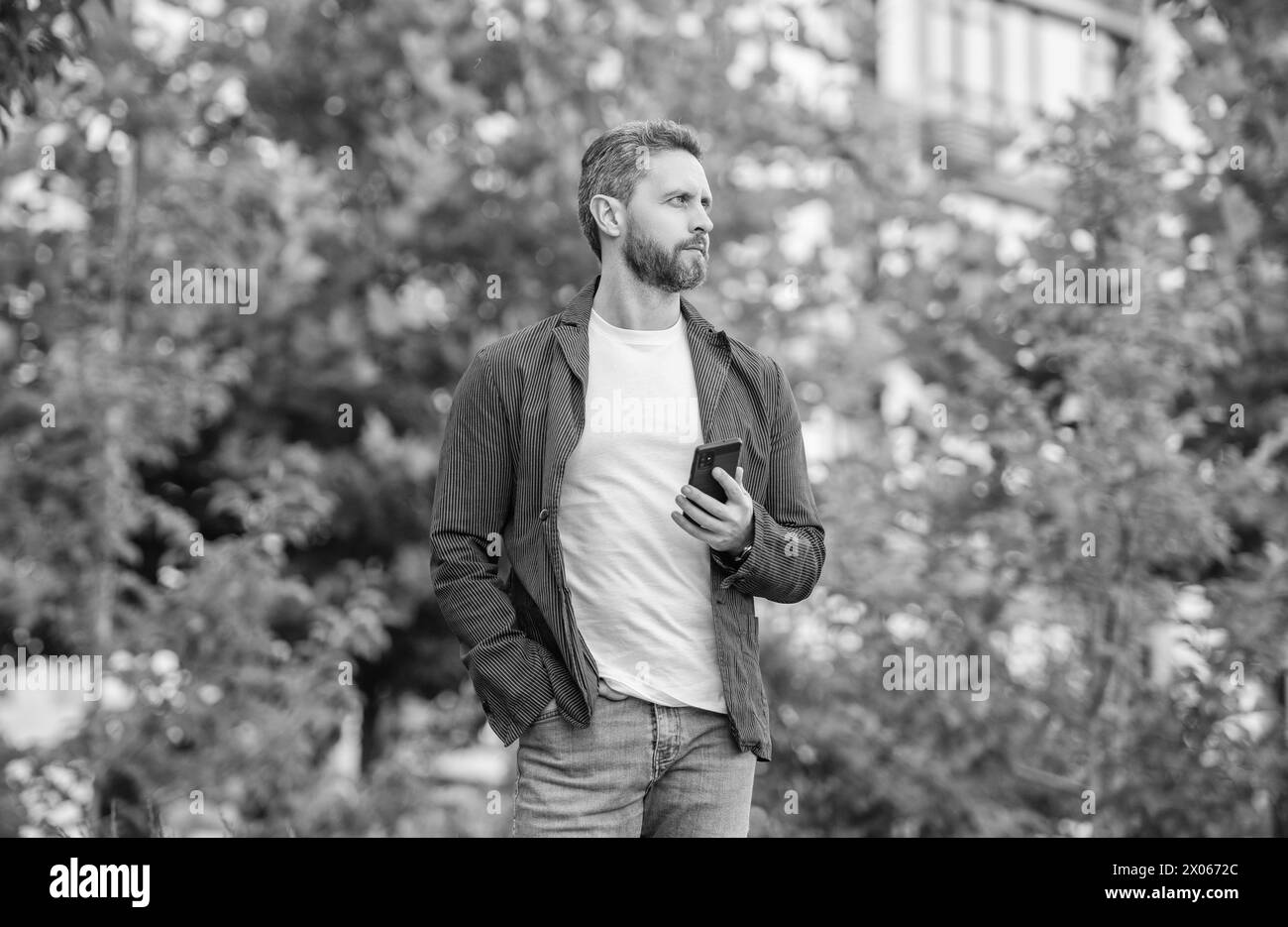 Surfing texting Black and White Stock Photos & Images - Alamy