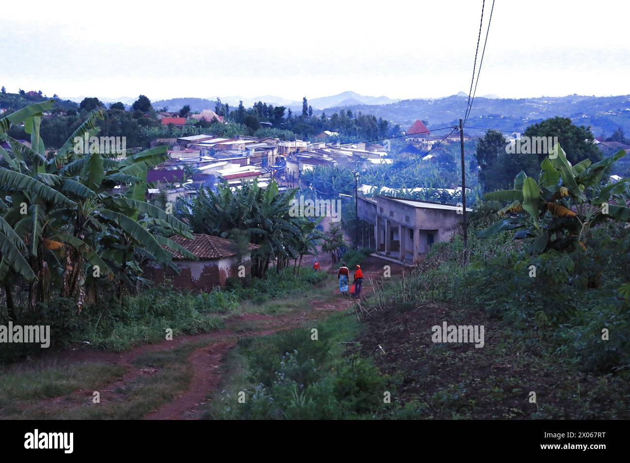 Kigali. 6th Apr, 2024. This photo taken on April 6, 2024 shows a ...