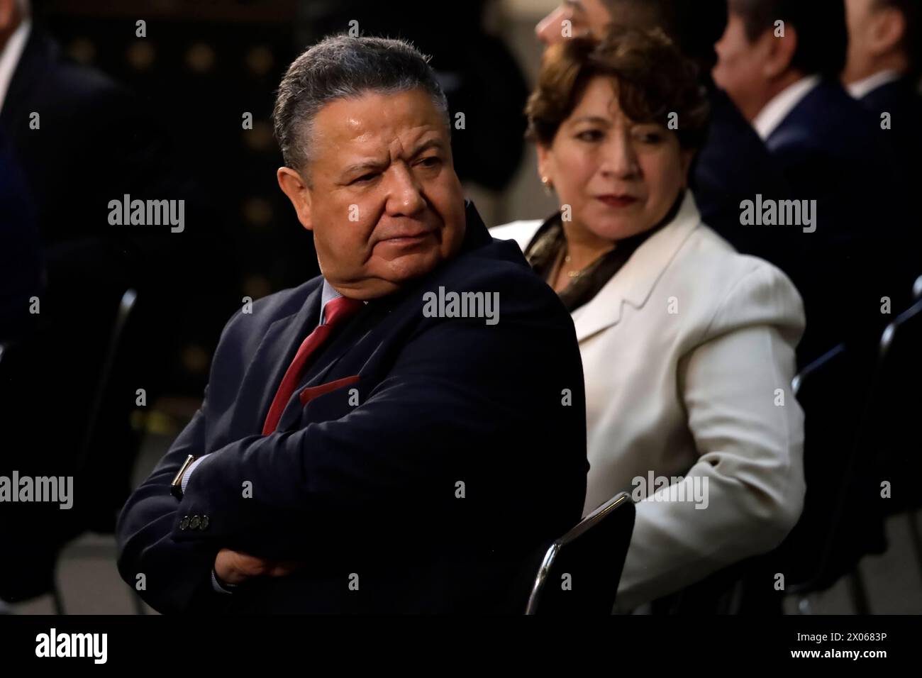 Non Exclusive: April 9, 2024, Mexico City, Mexico: Governor of State of ...