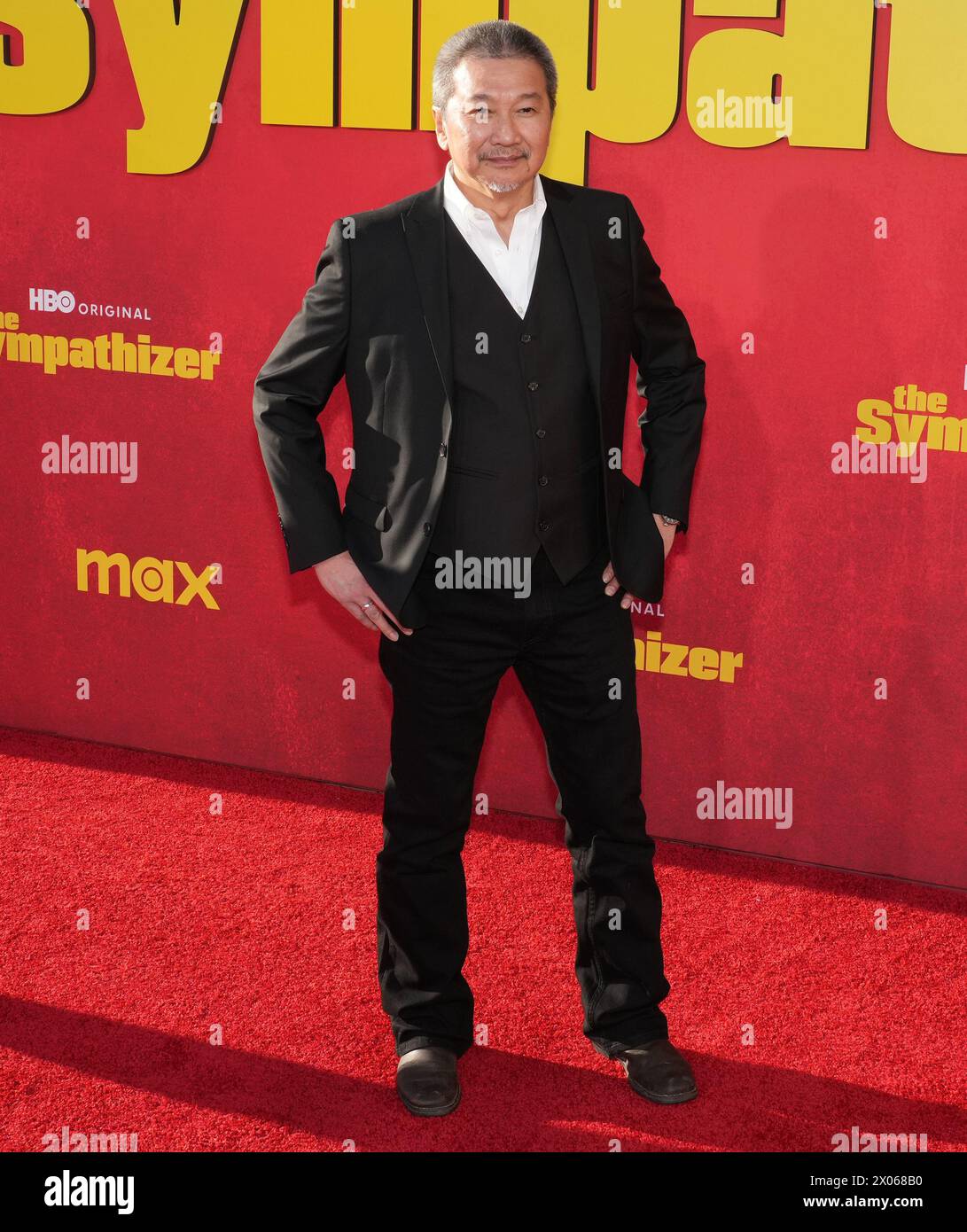 Toan Le arrives at the HBO Original Limited Series' THE SYMPATHIZER Los ...