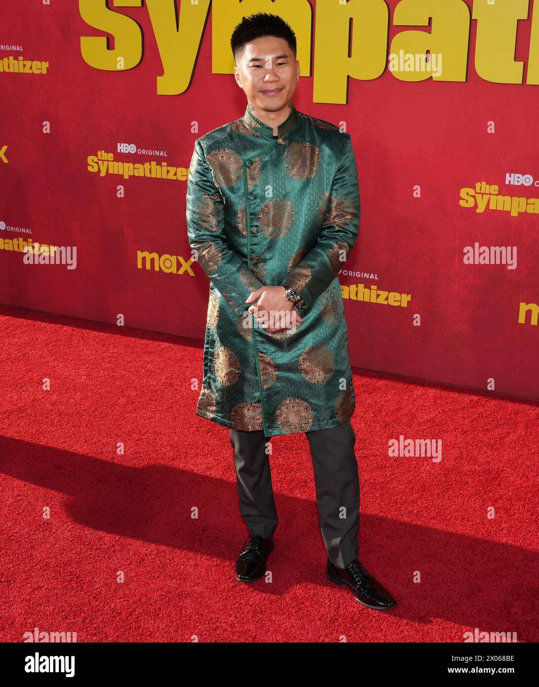 David Nguyen arrives at the HBO Original Limited Series' THE ...