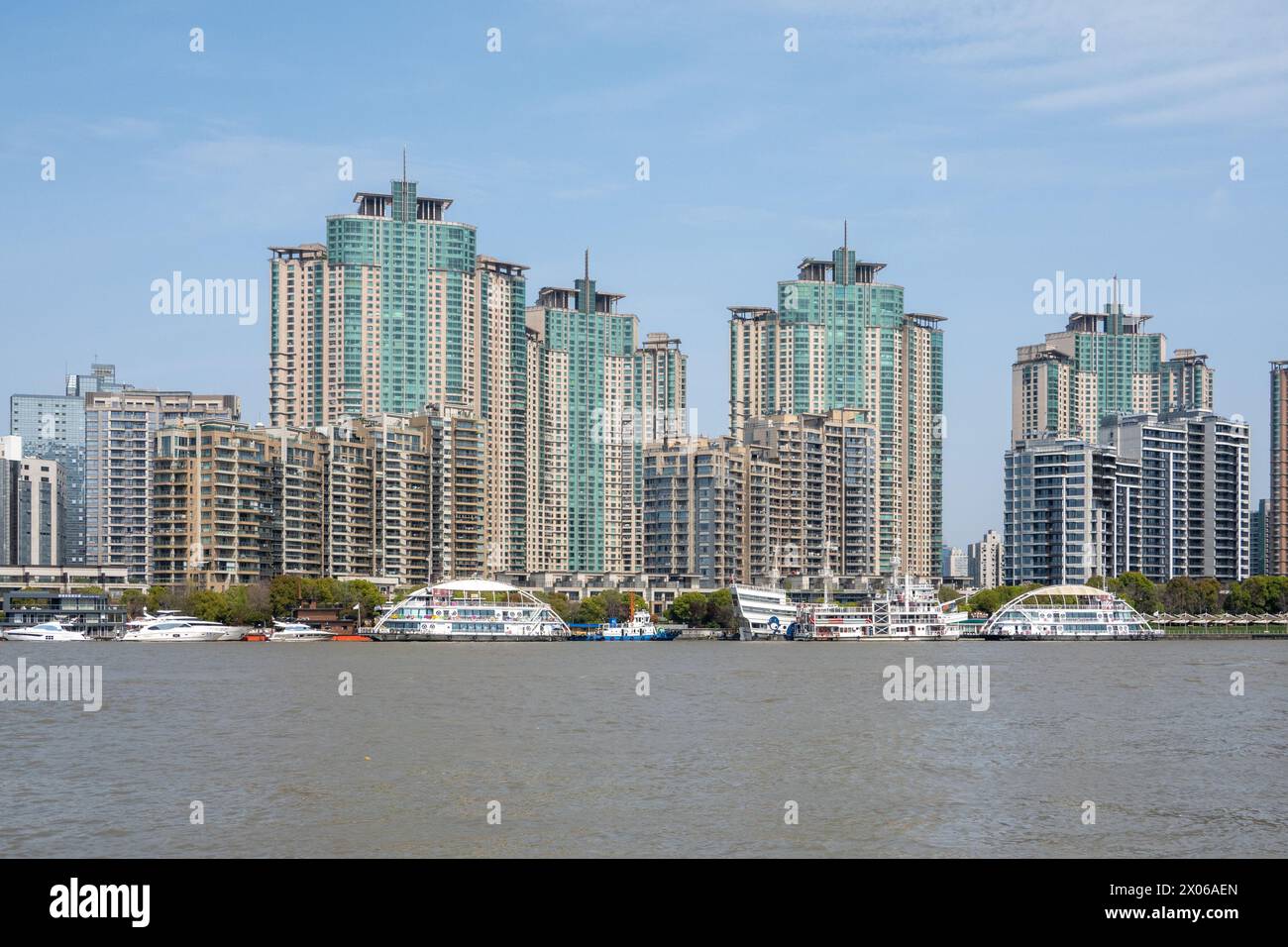 SHANGHAI, CHINA - APRIL 10, 2024 - Sun Hung Kai Properties Binjiang ...