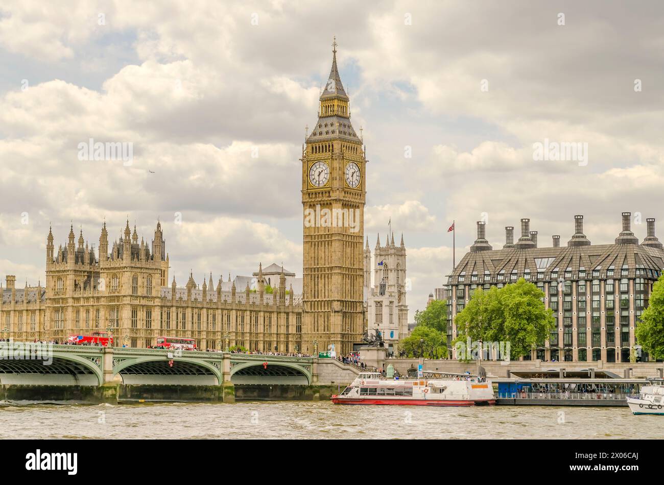 Palace of Westminster, aka Houses of Parliament, is the meeting place ...
