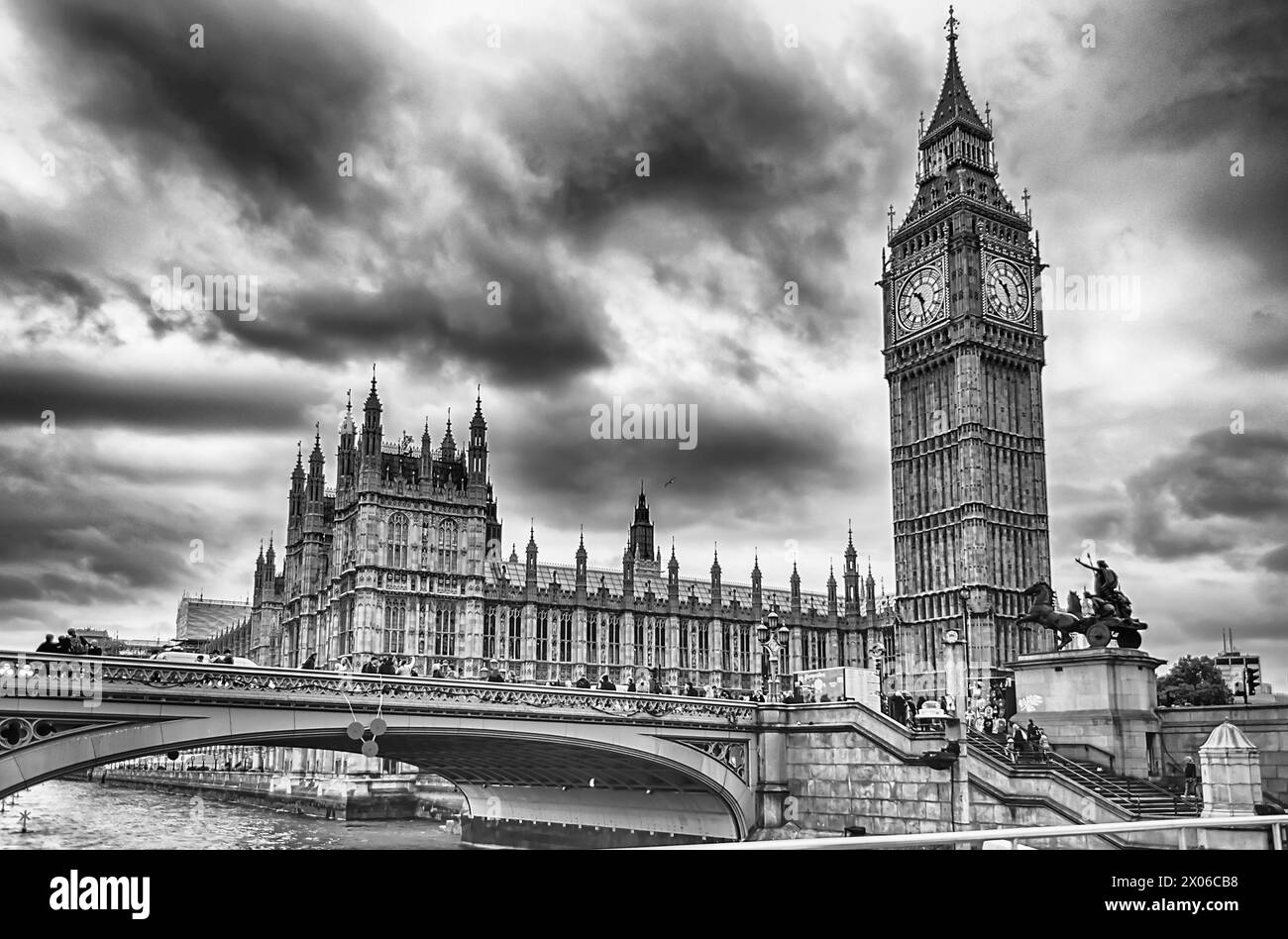 Palace of Westminster, aka Houses of Parliament, is the meeting place ...
