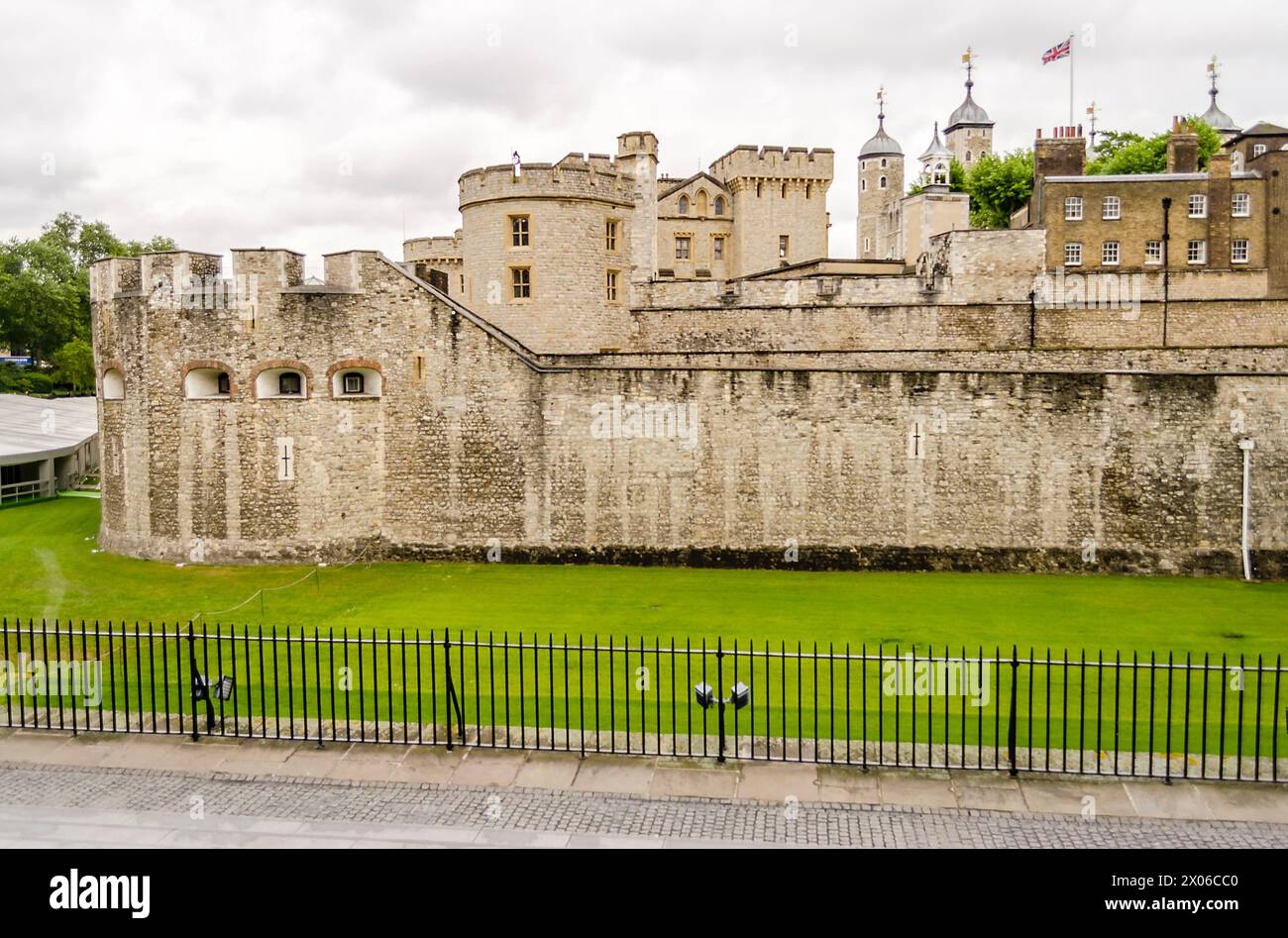 The iconic Tower of London, Royal Palace and Fortress, UK Stock Photo ...
