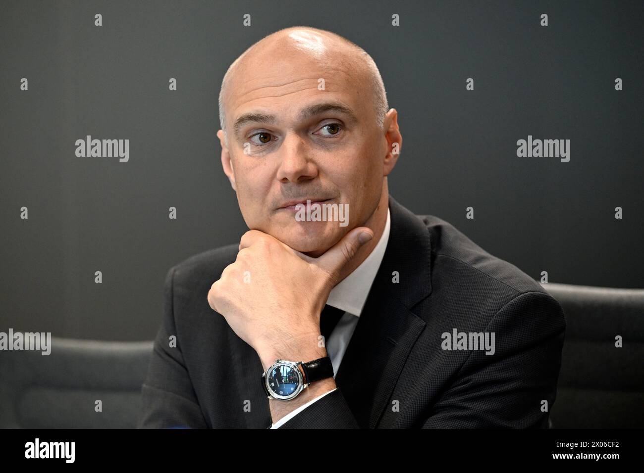 Prague, Czech Republic. 10th Apr, 2024. CSG's board vice-chairman David ...