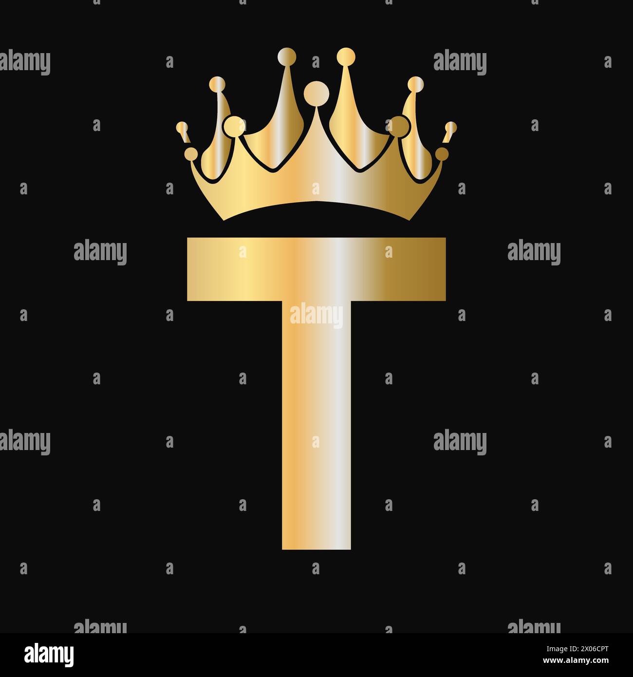 T star logo Stock Vector Images - Alamy