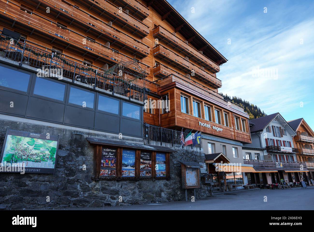 Eiger mountain map hi-res stock photography and images - Alamy