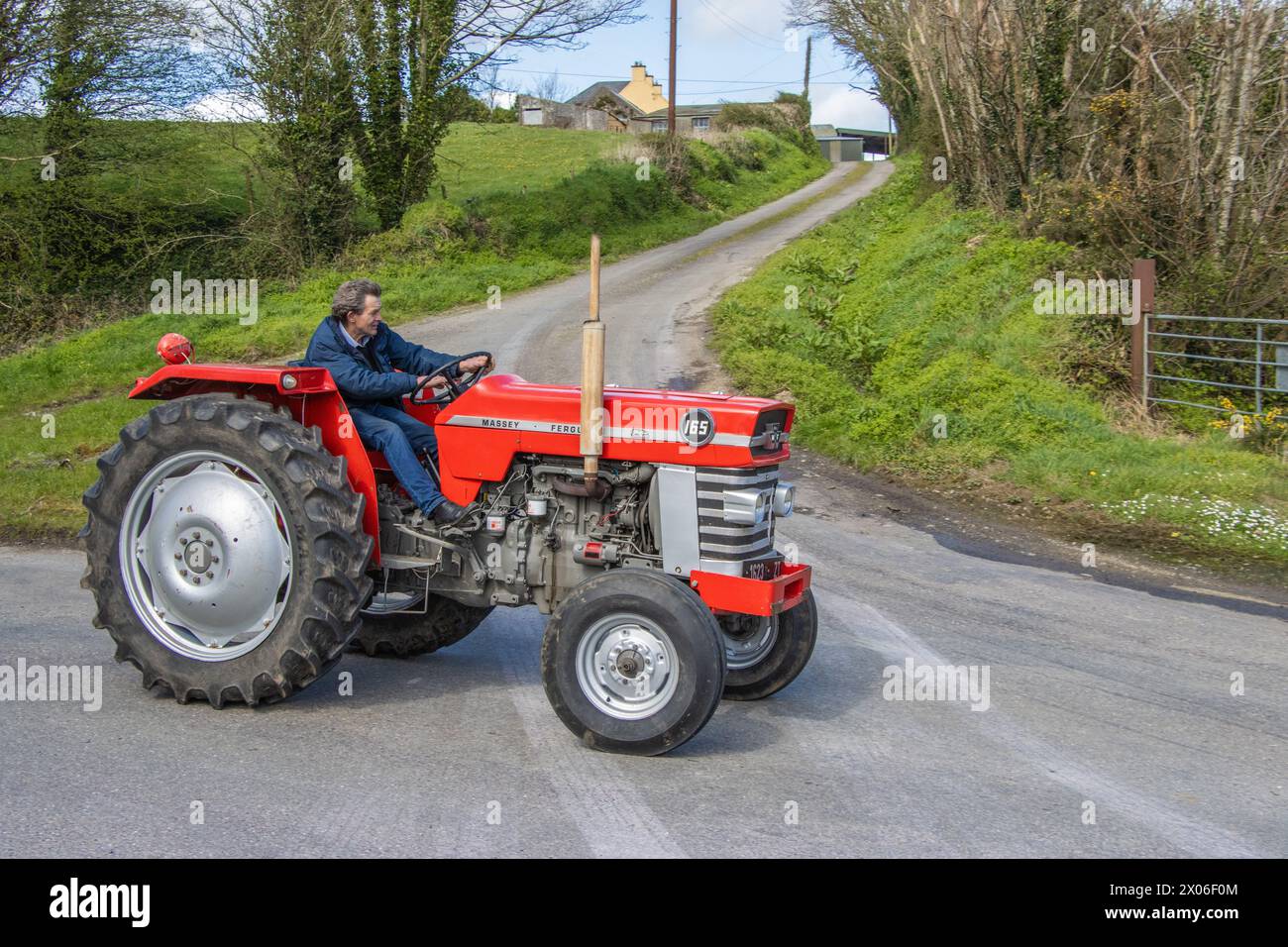 Bandon Grammar School, Car, Truck and Tractor Run, April 2024 Stock ...
