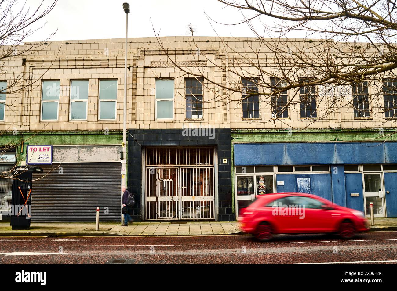 the Art Deco Stanley Buildings awaiting building work Stock Photo - Alamy