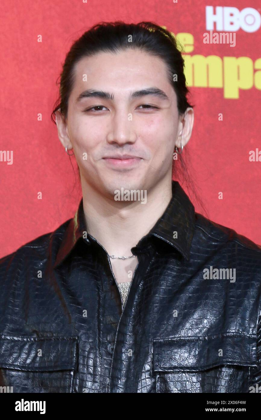 LOS ANGELES - APR 9: Sebastian Amoruso at the The Sympathizer HBO ...