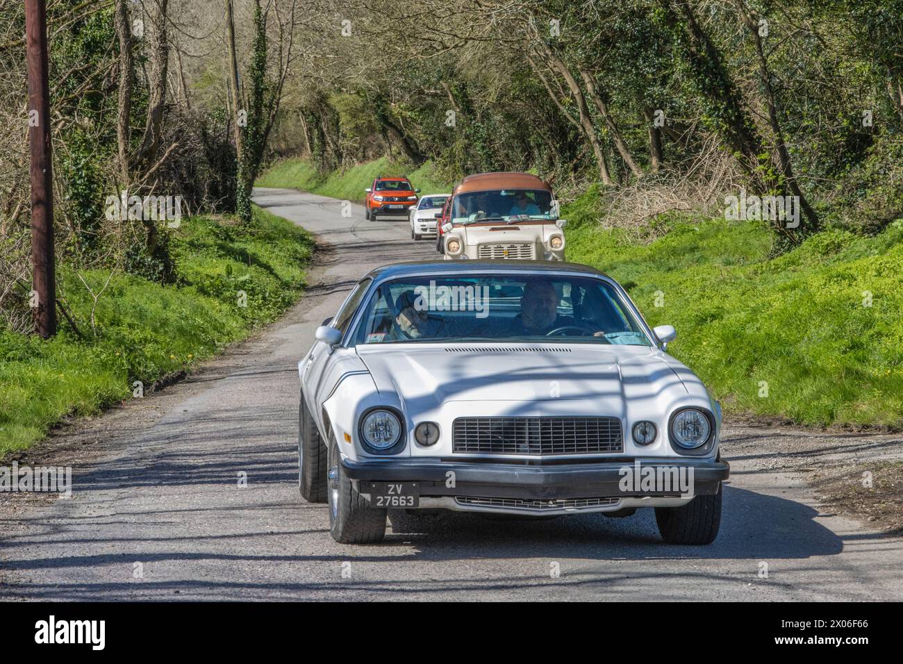 Bandon Grammar School, Car, Truck and Tractor Run, April 2024 Stock ...
