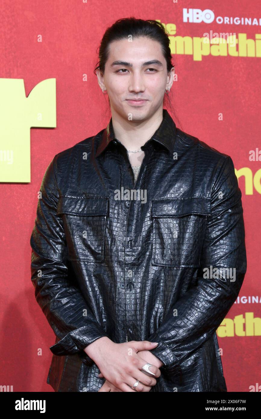 LOS ANGELES - APR 9: Sebastian Amoruso at the The Sympathizer HBO ...