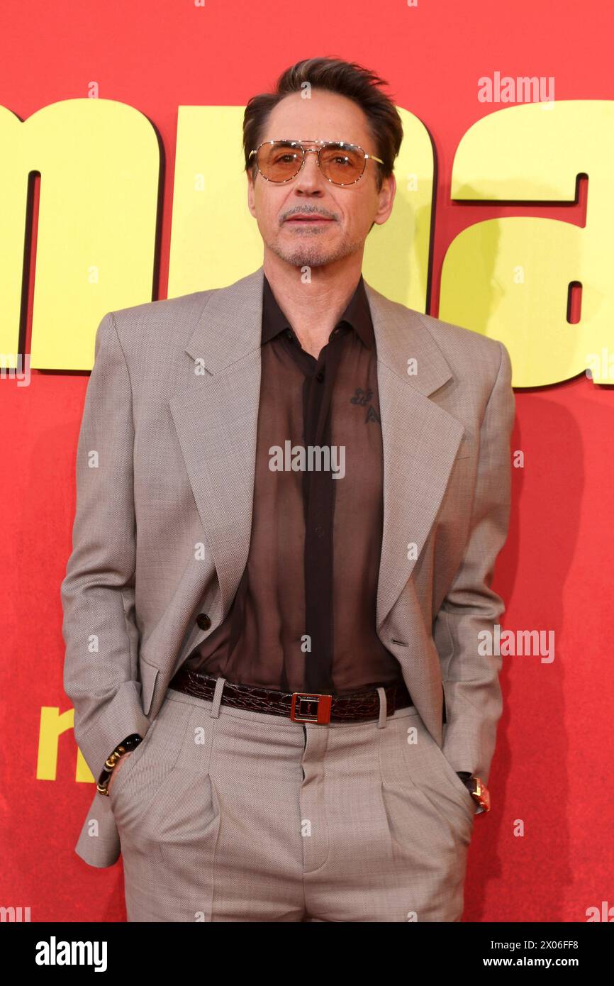 LOS ANGELES - APR 9: Robert Downey Jr at the The Sympathizer HBO ...