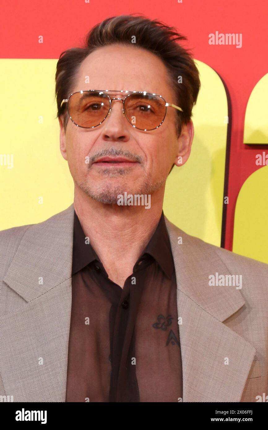 LOS ANGELES - APR 9: Robert Downey Jr at the The Sympathizer HBO ...