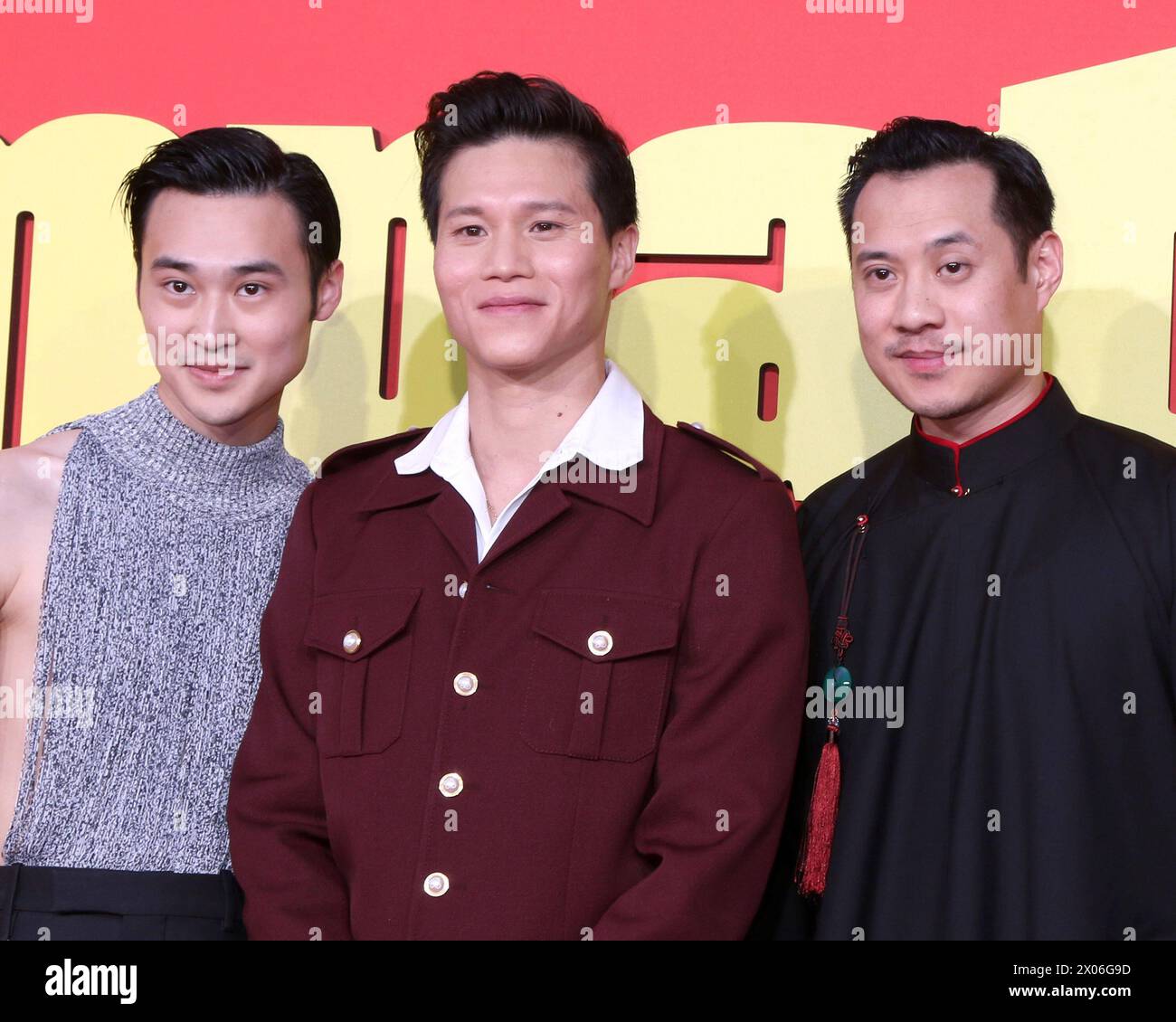 LOS ANGELES - APR 9: Duy Nguyen, Hoa Xuande, Fred Nguyen Khan at the ...