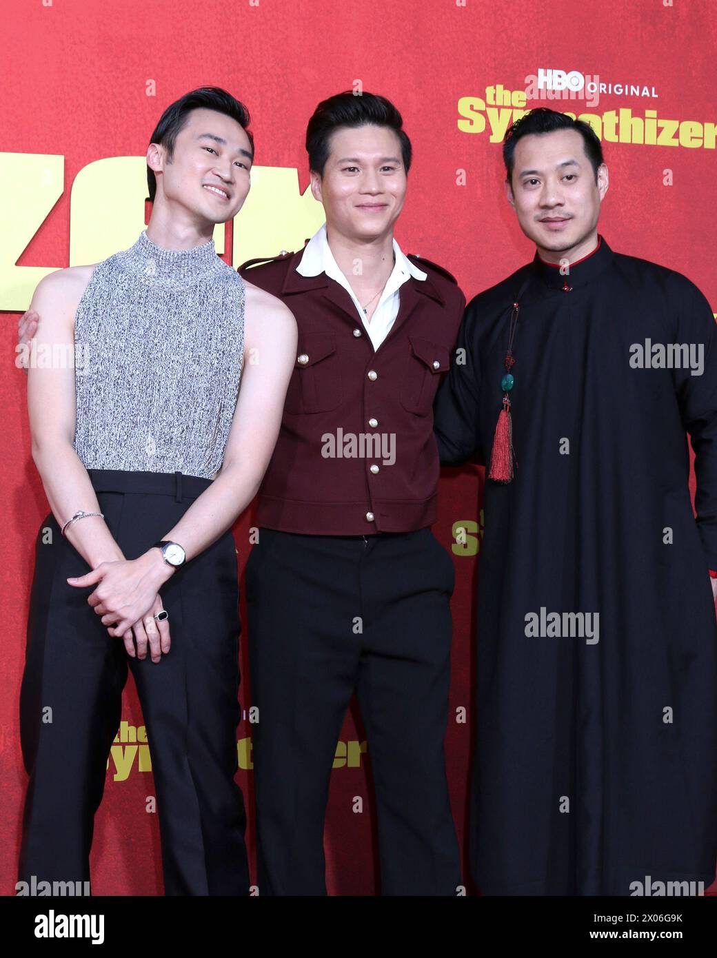 LOS ANGELES - APR 9: Duy Nguyen, Hoa Xuande, Fred Nguyen Khan at the ...