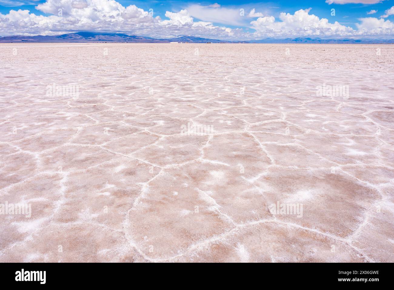 The Salinas Grandes Salt Flats, Salta/jujuy Province, Argentina Stock ...