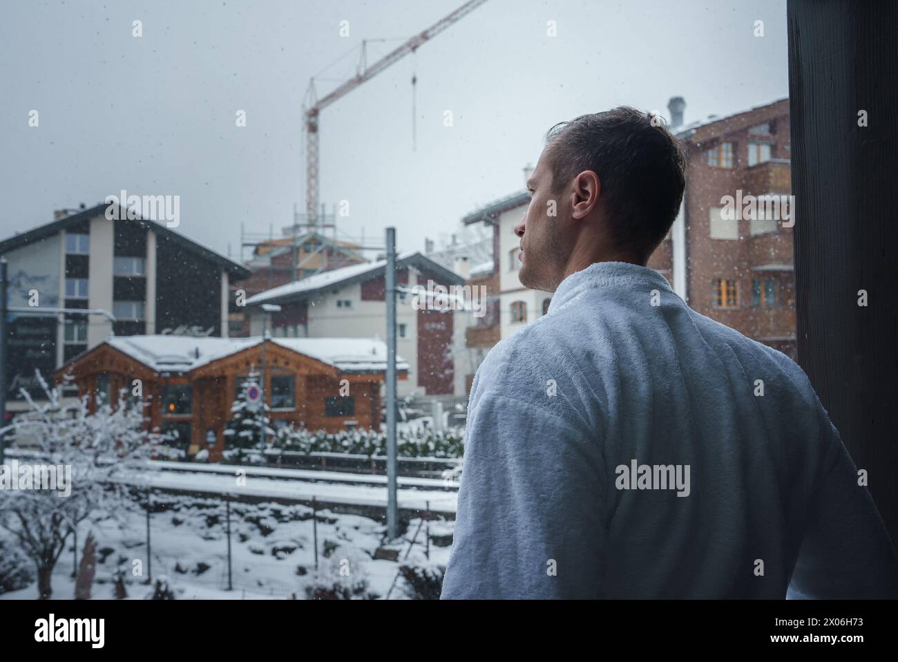 Man falling out window hi-res stock photography and images - Alamy
