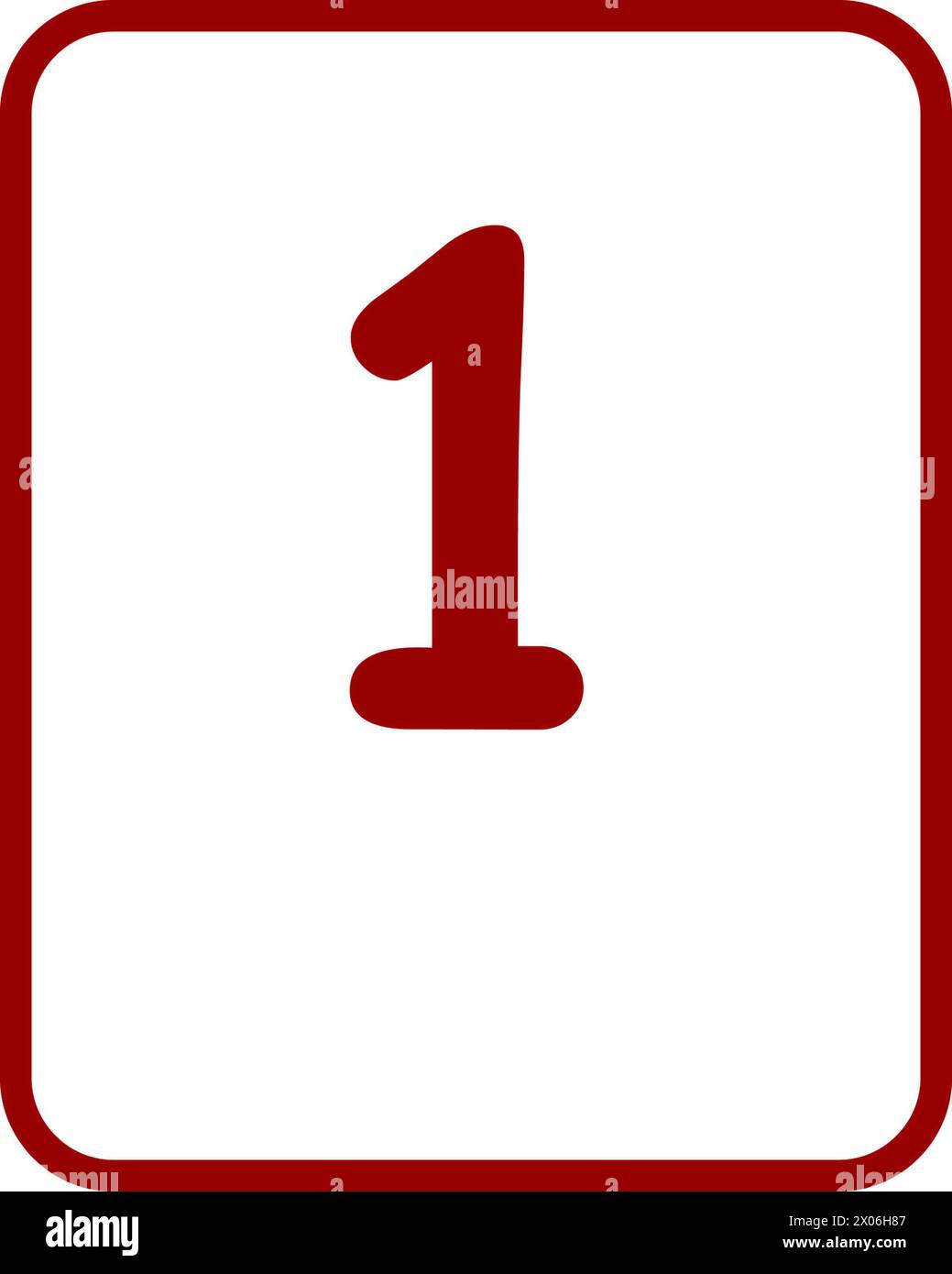 Flashcard Numbers for Kids. Flashcard for homeschool, Kindergarten and ...