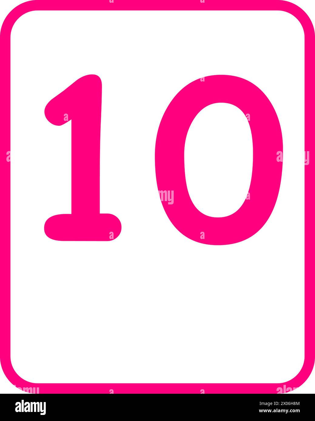 Flashcard Numbers for Kids. Flashcard for homeschool, Kindergarten and ...