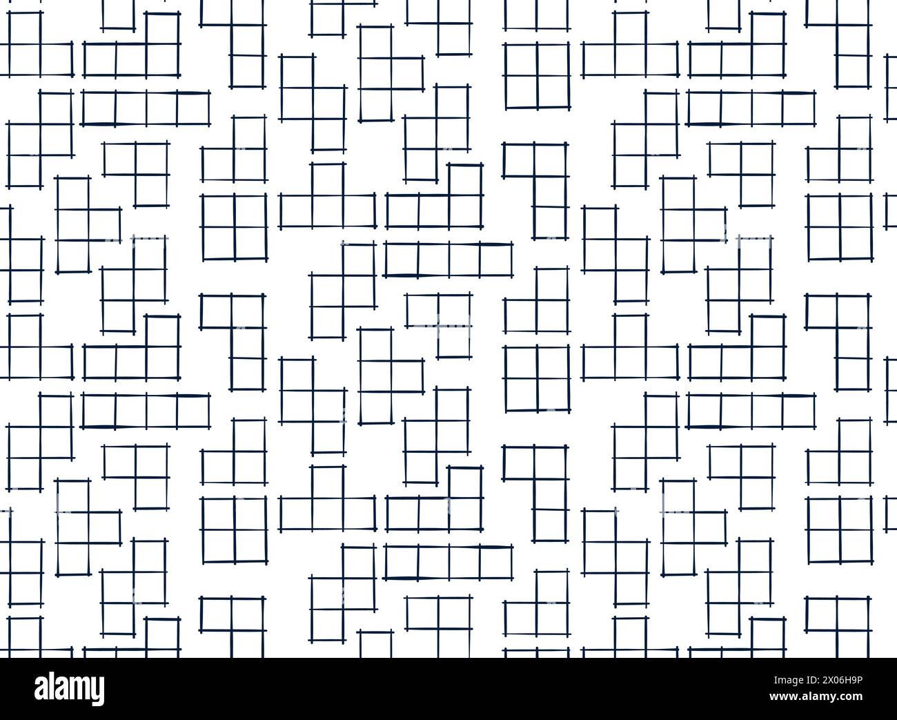 Tetris pattern on a white background. vector pattern game, design for ...