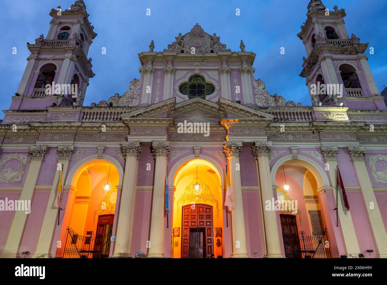 Catedral Basilica de Salta, (The Cathedral of Salta) Plaza 9 de Julio ...