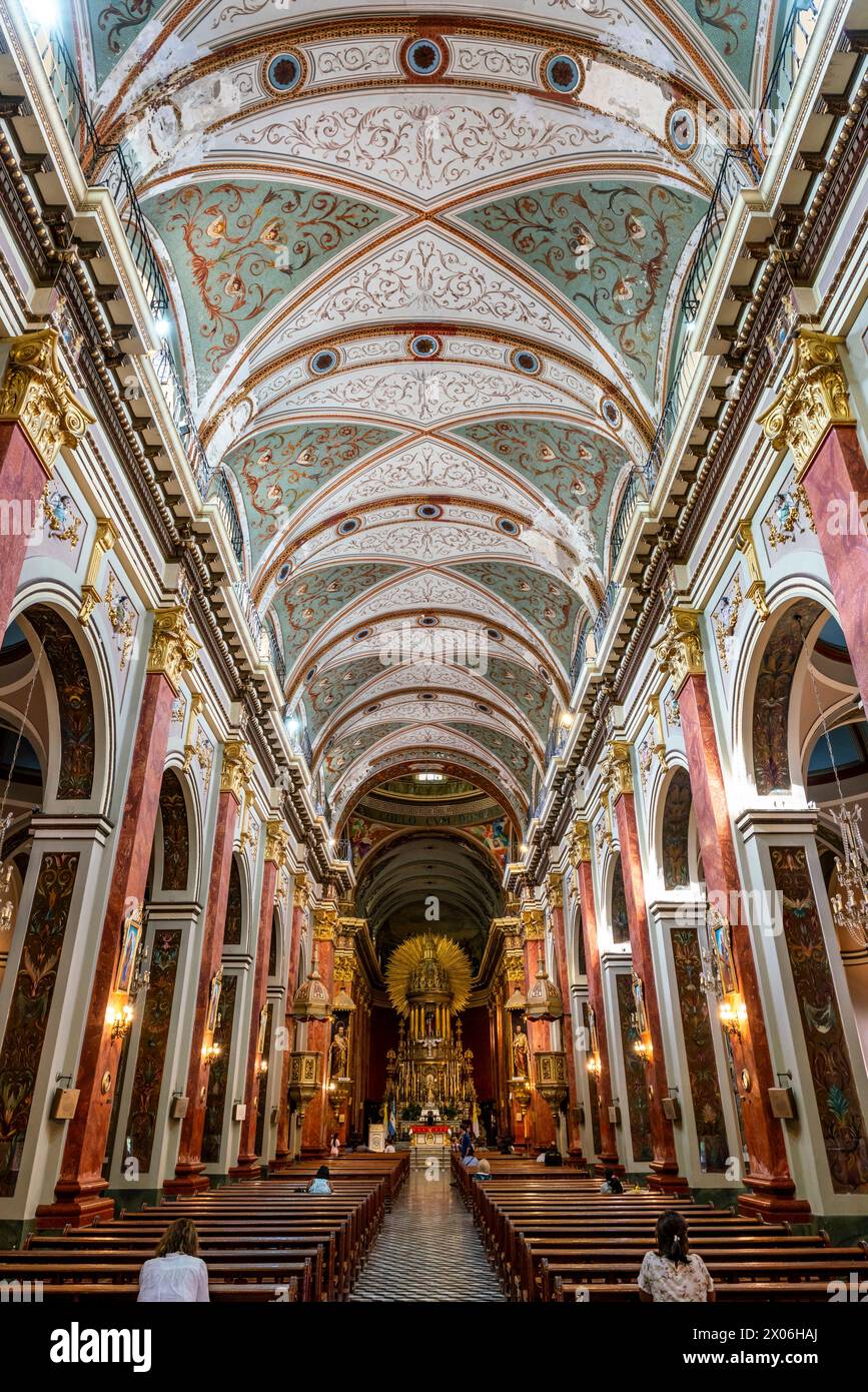 The Interior of The Catedral Basilica de Salta, (The Cathedral of Salta ...