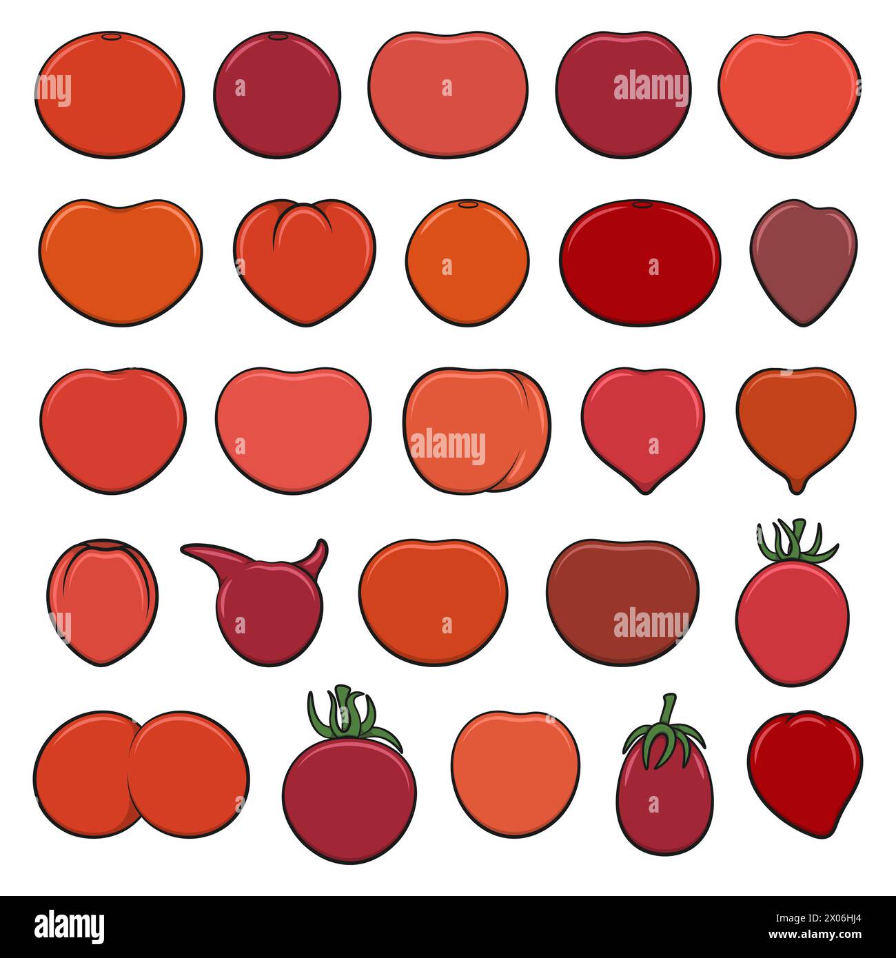 Cherry red color Stock Vector Images - Alamy