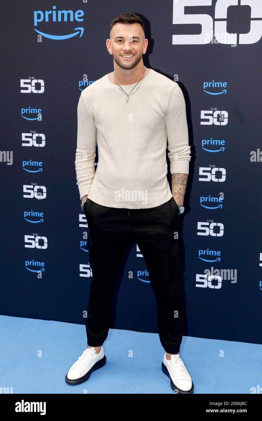 Serkan Yavuz beim Photocall zur Amazon Prime Video Reality-Show The 50 ...
