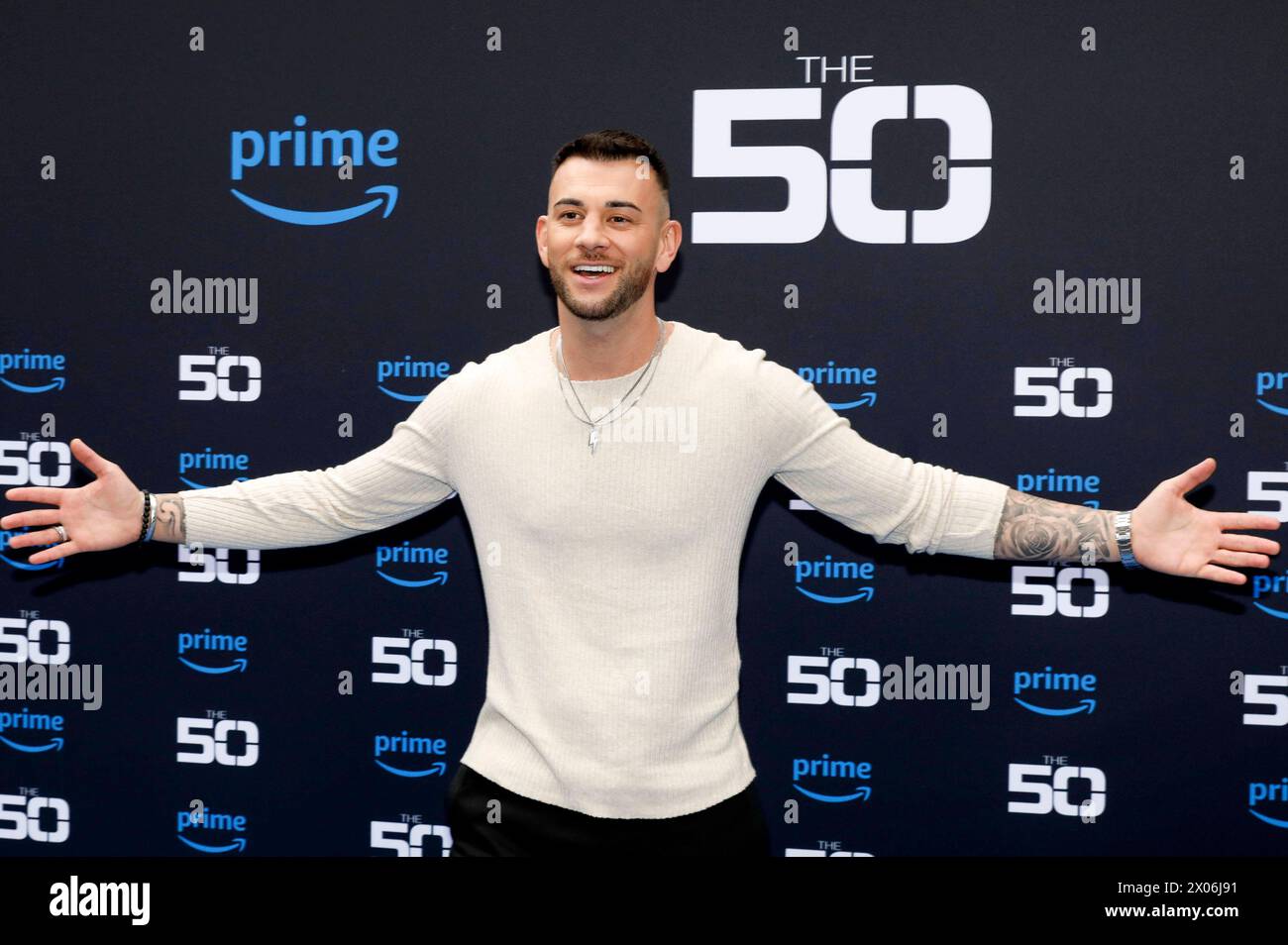 Serkan Yavuz beim Photocall zur Amazon Prime Video Reality-Show The 50 ...
