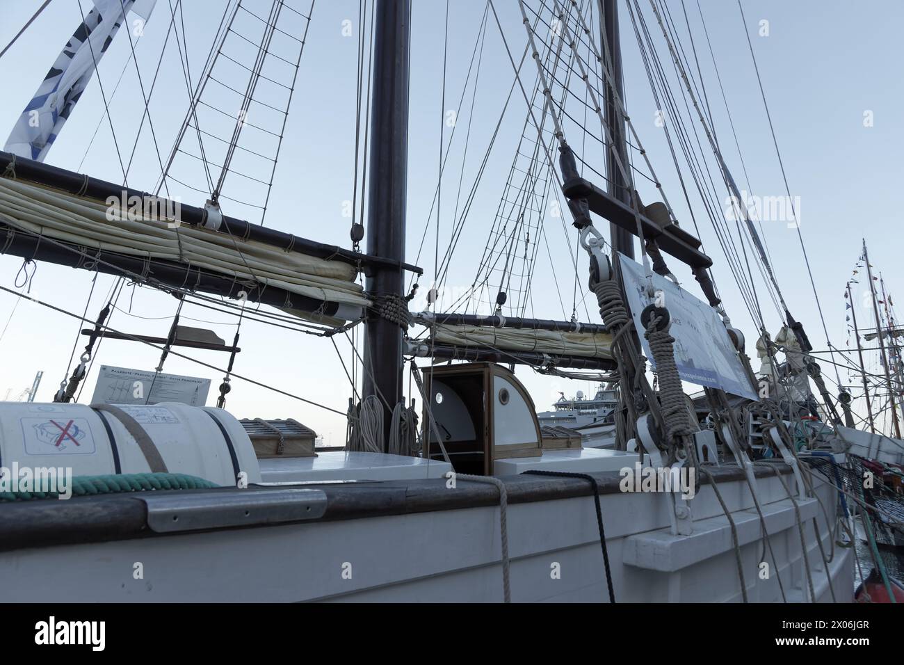 Sete, France.16th April, 2022. The Pascual Flores attends the Escale A ...
