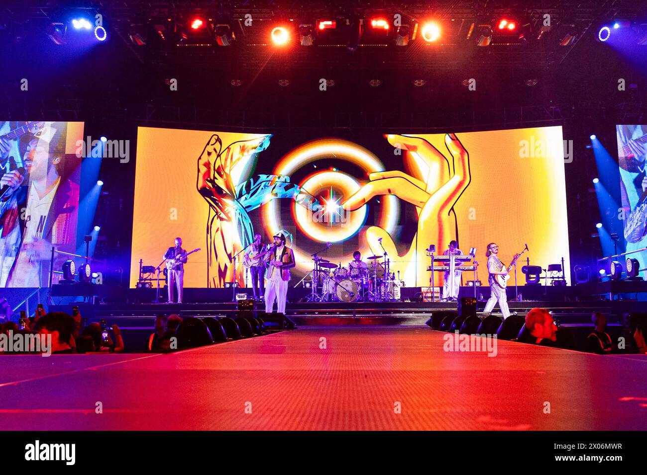 Pinguini tattici nucleari live concert hi-res stock photography and ...