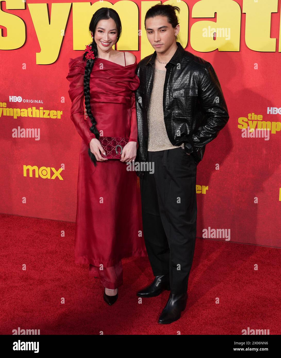 Los Angeles, USA. 09th Apr, 2024. (L-R) Jessica Truong and Sebastian ...