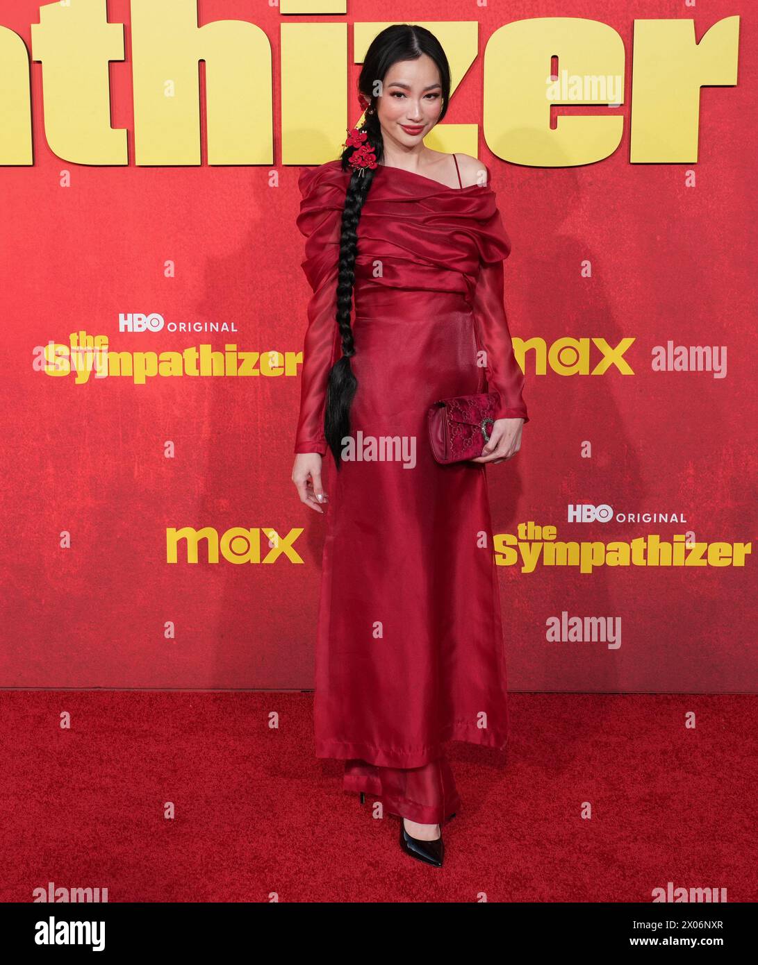 Los Angeles, USA. 09th Apr, 2024. Jessica Truong arrives at the HBO ...