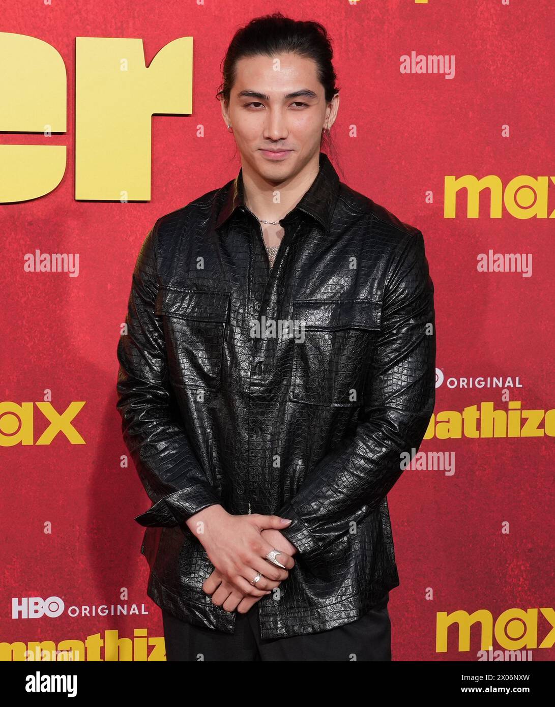 Los Angeles, USA. 09th Apr, 2024. Sebastian Amoruso arrives at the HBO ...