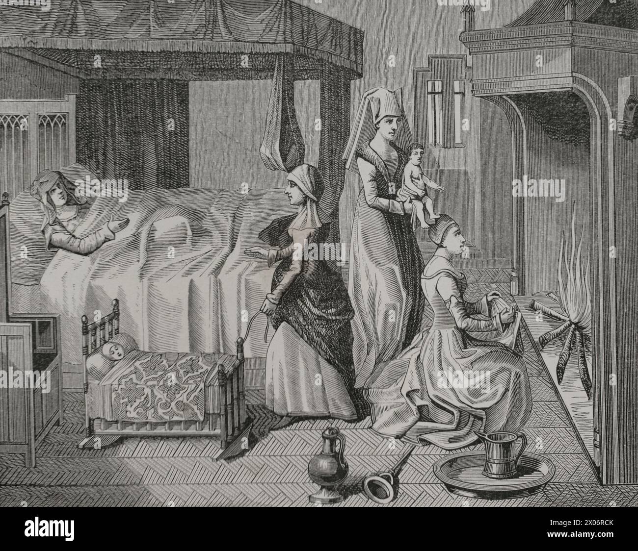 Medieval bed hi-res stock photography and images - Alamy