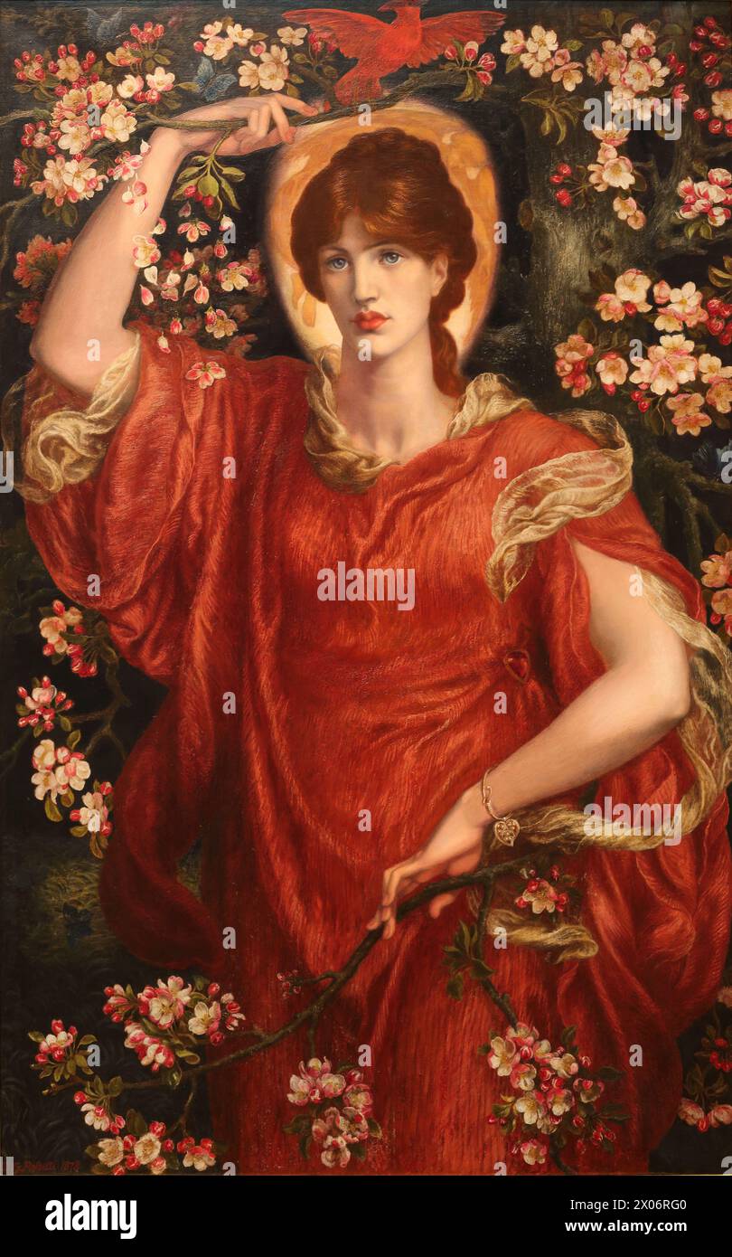 The subject of painting is Boccaccio's muse named Fiammetta. - A Vision ...