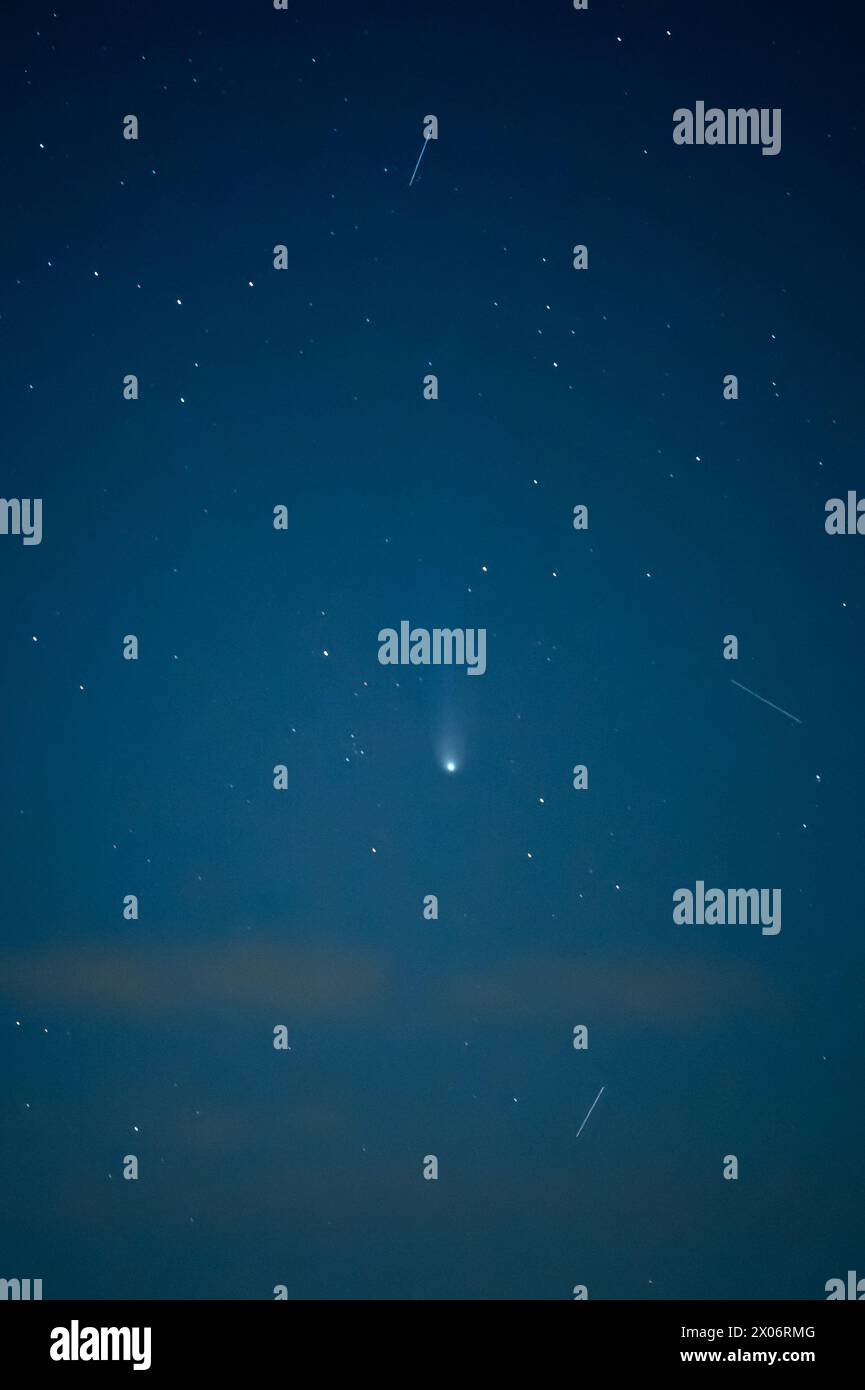 Toledo, Spain. 09th Apr, 2024. Comet 12P/Pons-Brooks known as the Devil ...