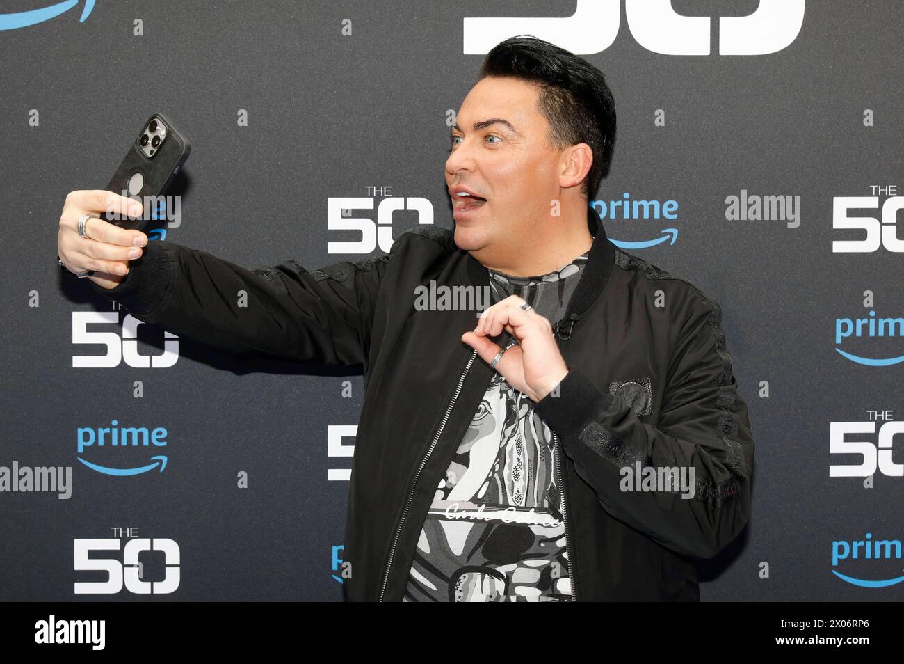 Matthias Mangiapane beim Photocall zur Amazon Prime Video Reality-Show ...