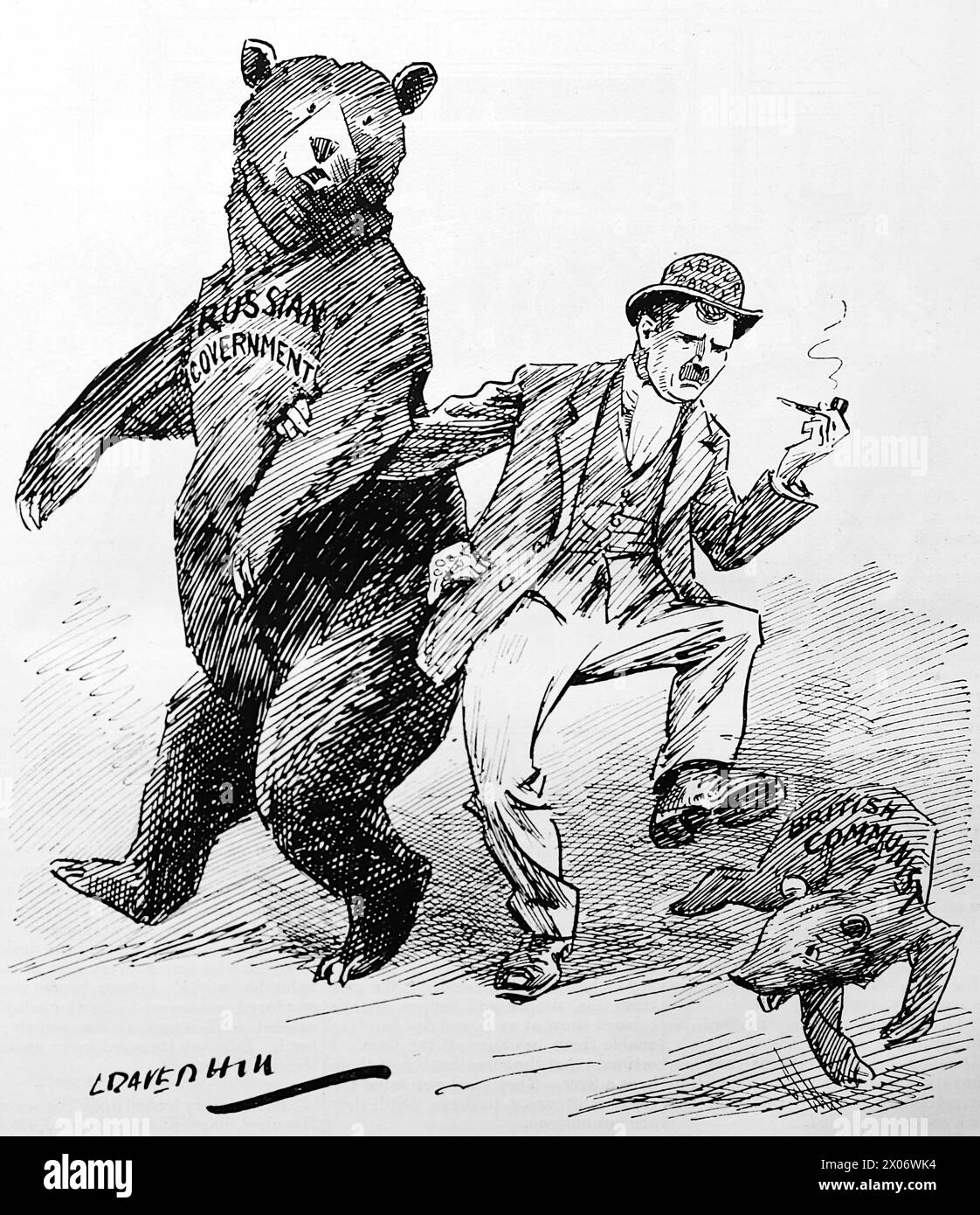 Love Me Love My Cub by Leonard Raven Hill, 15 October 1924, referring ...